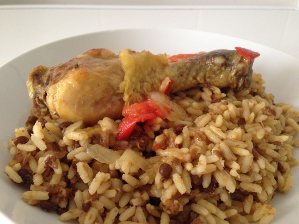 Riz lentilles antillais - Famoh - Blog culinaire et recettes de cuisine ...