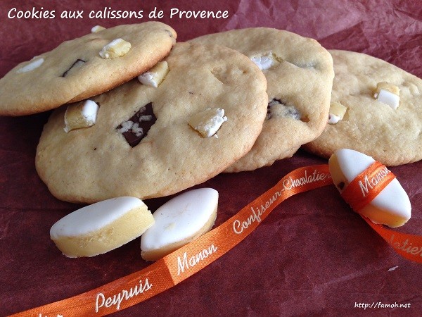 Cookies aux calissons de Provence - Famoh - Blog de recettes simples et ...