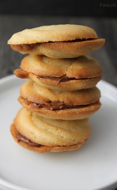 Biscuit fourré chocolat - Famoh - Blog culinaire et recettes de cuisine ...