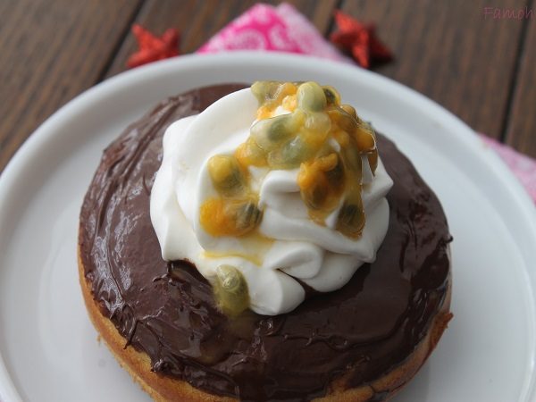Donuts chocolat et sa chantilly passion - Famoh - Blog culinaire et ...