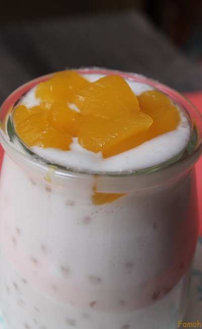 Tapioca lait de coco mangue - Famoh - Blog culinaire et recettes de ...