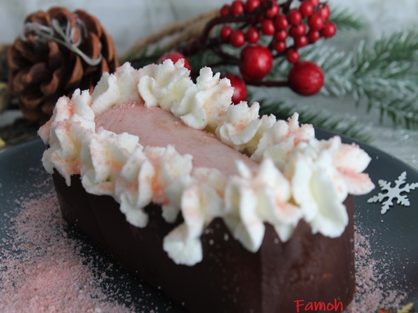 Entremet mousse chocolat et biscuits roses - Famoh - Blog de recettes ...